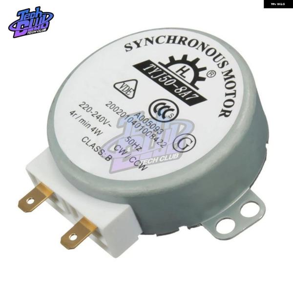 AC 220V-240V 50HZ CW/CCW 電子レンジターンテーブル ターンテーブル同期モーター TYJ50-8A7 Dシャフト 4 RPM カスタム パーツ アクセサリーFrequency:50HzModel Number:TYJ5...