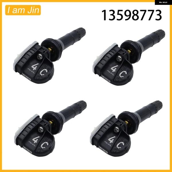 1/4個 TPMSタイヤ エア圧 センサー 433MHZ 13598773 BUICK LACROSSE REGAL CADILLAC CT6 CHEVROLET CAMARO CRUZE MALIBU VOLT カスタム パーツ アクセサ...