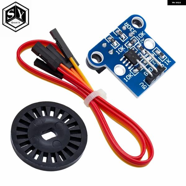 1セット HC-020K ダブルスピード測定センサー モジュール 光電エンコーダーキット ARDUINO対応 カスタム パーツ アクセサリーHigh-concerned chemical:Noneis_customized:YesTheor...