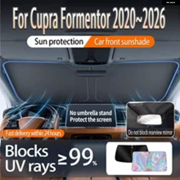リフレクター サンシェード キュプラ フォルメンター 2020~ 2022 車用 フロントガラス サンバイザー 断熱 カスタム パーツ アクセサリーProduct application scenarios:OtherCraft of We...