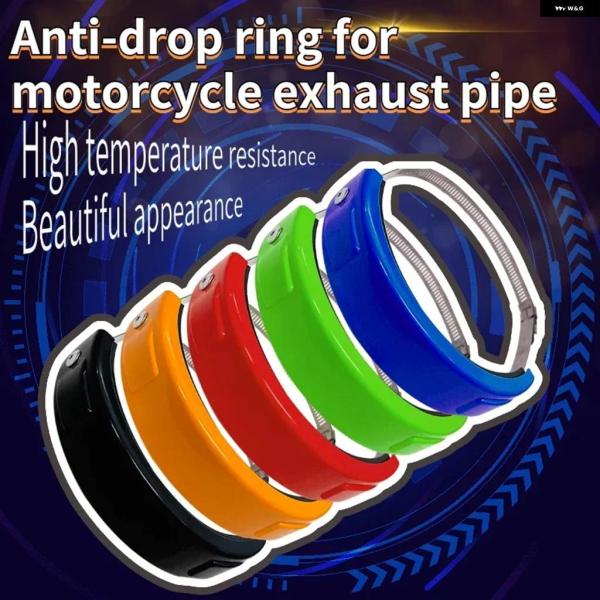 TIME オフロード オートバイ 排気リング 排気リング オフロード排気耐摩耗リング カスタム パーツ アクセサリーHigh-concerned chemical:NoneOrigin:Mainland ChinaMaterial:Stai...