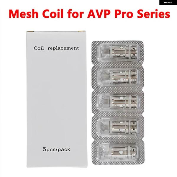 AVP ベイプ メッシュコイル 0.65 1.15オーム コイル ASPIRE AVP PRO/CUBE キット 5個 カスタム パーツ アクセサリーHigh-concerned chemical:NoneType:DS NCCompati...