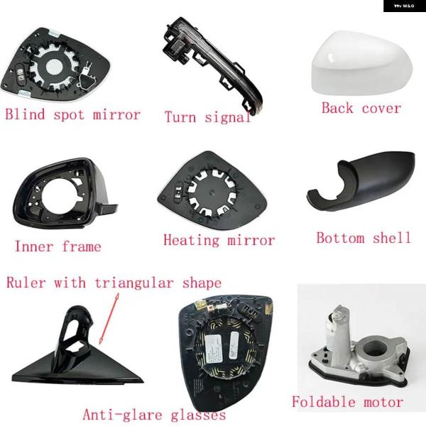 サイドミラー BMW F25 F26 F15 F16 リアミラー ハウジング 反射ミラー ガラス カスタム パーツ アクセサリーHigh-concerned chemical:NoneSpecial Features:Side Mirror...