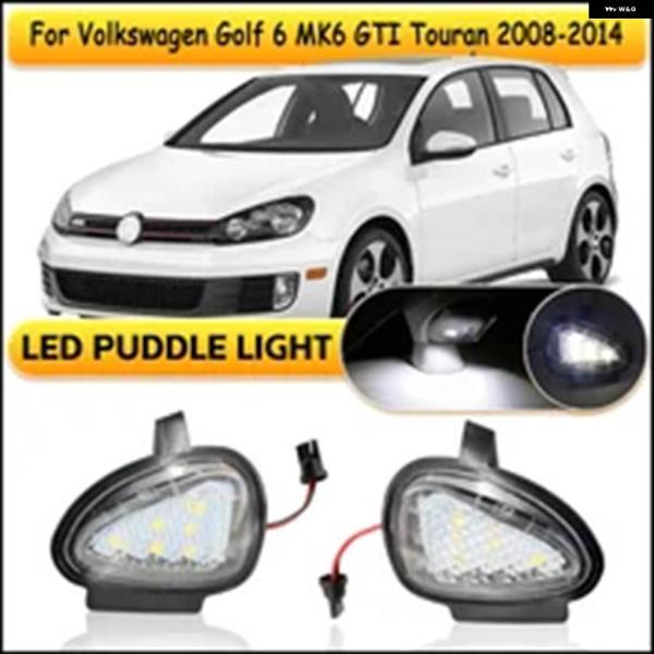 フォルクスワーゲン ゴルフ 6 MK6 GTI トゥーラン 2008-2014 2個 LED バックミラー ライト スーパー カスタム パーツ アクセサリーHigh-concerned chemical:NoneSpecial Featur...