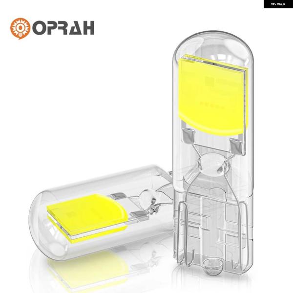 2/10X W5W T10 LED LED バルブ CANBUS W5W COB ドライブフリー LEDウェッジ バルブ 6000K 168 194 LED 5W5 車内ドーム読書灯 バルブ ホワイト カスタム パーツ アクセサリーHigh...