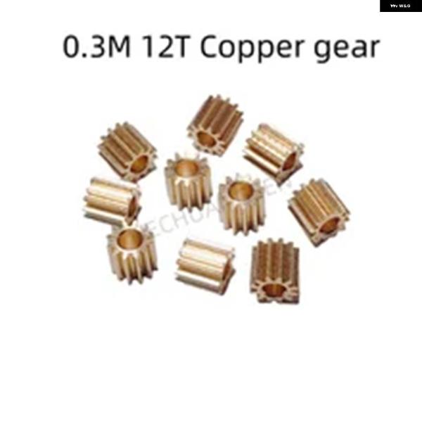 10個 0.3M 12T/14T 銅ギア穴 径 1.48MM/1.98MM 0.3モジュラス 12トゥース/14トゥース 1.5MM/2MM カスタム パーツ アクセサリーHigh-concerned chemical:NonePressu...