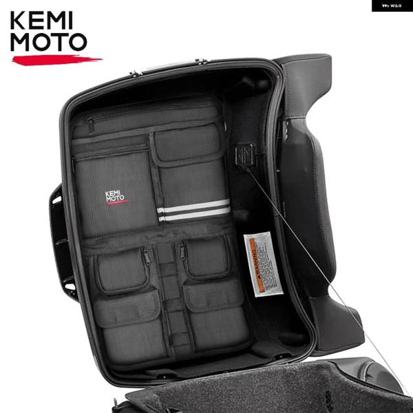 バイクラゲッジバッグ オーガナイザー ツーリング ツアーパックパック ロードキング ストリートグライド エレクトラグライド ツーリングモデル 1984-2013 カスタム パーツ アクセサリーHigh-concerned chemical:...