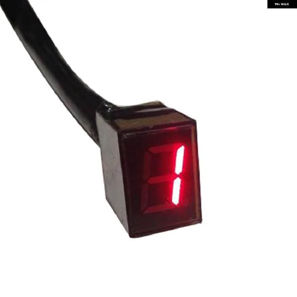 1/2/4/10PC S 赤色 LED デジタルギア インジケーター オートバイ ディスプレイ 5 ギア ホット カスタム パーツ アクセサリーHigh-concerned chemical:NoneSpecial Features:Spe...