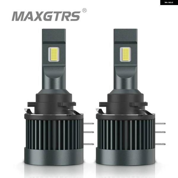 H15 ヘッドライト バルブ LEDランプ 6000K ホワイト デイタイム ランニングライト DRLS フォルクスワーゲン ゴルフ 6/7/スポーツバン フォード エッジ/エクスプローラー カスタム パーツ アクセサリーHigh-conc...