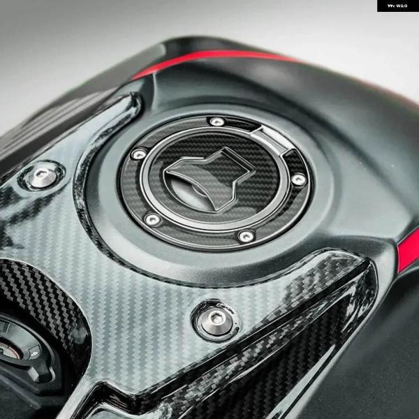 クリア バイク タンク燃料キャップ ステッカー ホンダ /CB500/CB1100 2014年以降モデル用 5穴 カスタム パーツ アクセサリーHigh-concerned chemical:Noneis_customized:YesSpe...