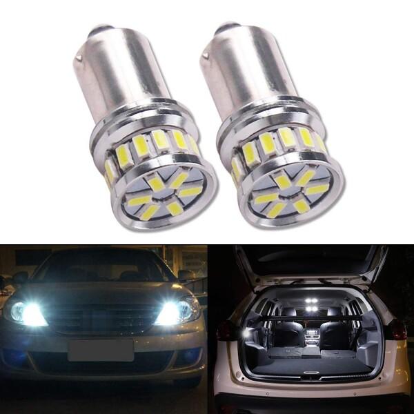 HSUN BAX9S H6W LED バルブ 12V-24V車用 ポジションランプ バックランプ ルームランプ，高輝度 20LED-SMD3030チップ，2個セット，6000K ホワイト商品コード：55064919142型番：HSUN-01...