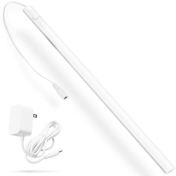 センサーライト 人感 室内 LED バーライト 超明るい 12V 40cm スリム 薄型 AC電源 100V マグネット 貼り付け型 クローゼット/台所/トイレ/足元灯/廊下/階段/玄関/寝室(6000K/昼光色)商品コード：5506493...