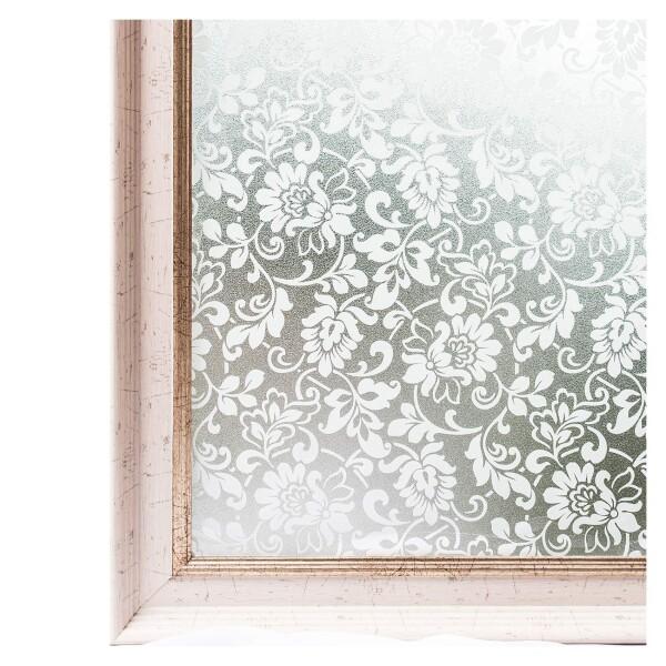 CottonColors 窓用フィルム 目隠しシート 窓ガラスフィルム 何度も貼直せる 紫外線カット 90x200cm のり無し ステンドグラス プライバシーガラスフィルム DIY 蘭026商品コード：55064939739型番：BLKM0...