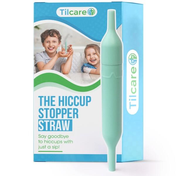 Tilcareのしゃっくりストロー - 子供と大人のしゃっくりのための自然療法 - 自宅や旅行用の食品グレードのしゃっくり防止装置商品コード：55064966650型番：1サイズ：ワンサイズカラー：ミントグリーン不快なしゃっくりをすばやく止...