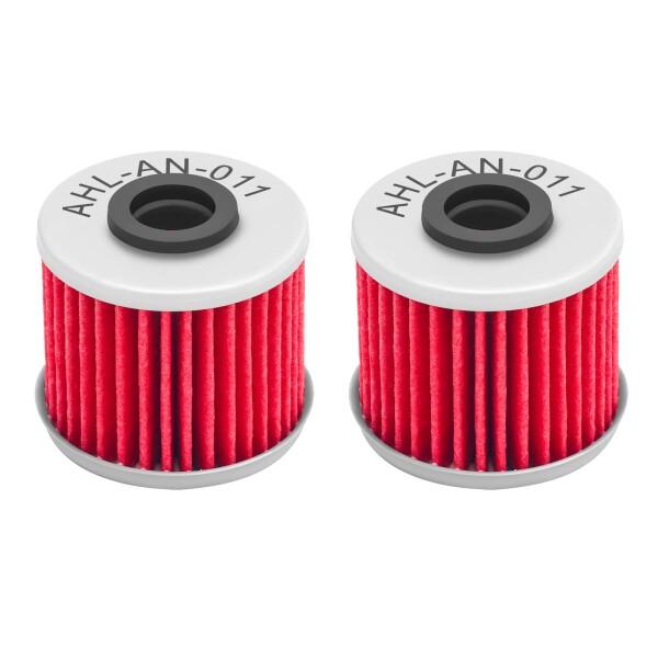 AHL (2個セット) バイク用 オイルフィルター ホンダ NC750 2018-2019/NC700X DCT 2012-2018/CTX700N DCT 2014-2018 / CRF1000D 2016-2019/Tallon 100...