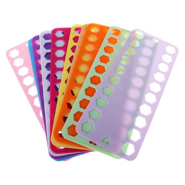 Prettyia 刺繍糸収納 ボード オーガナイザー クロス糸 糸巻き用具 プラスチック製 10枚入り商品コード：55071498640型番：f143c8085965e51faf60b0297b951fb0サイズ：約19.5×8cm / 7...