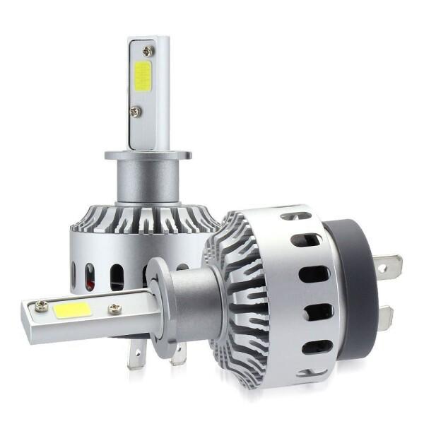 zodoo LEDヘッドライト H3 車検対応 ワンタッチ取付 切替タイプ COBチップ搭載 6000Lm 40W ホワイト 6500K DC12-24V 保証1年 Z7PH3商品コード：55073531885型番：KHled-Z7P-H3...