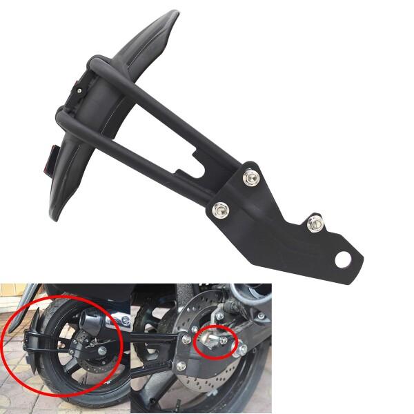 motokano Kawasaki Z400 Ninja 250 400 Suzuki GSR250 GSX250R V-Strom 250 CB190R CB190X に適用 汎用 18mm リアフェンダー マッドガード 泥除け商品コード...