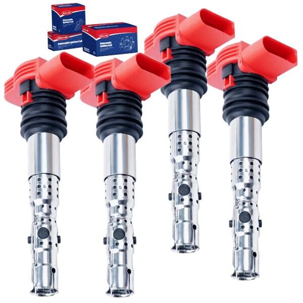 Kacrik イグニッションコイル はい、互換性のある交換用 イグニッションコイル VVエッタゴルフGTIMK4パサートB5ビートルポロA4アッシュA8TTオールロードオクタビア1.8Ть3.0В6# 06C905115М 06B90511...