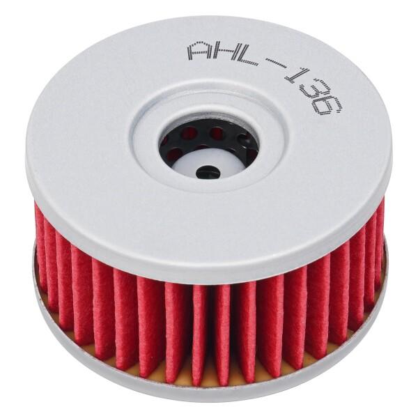 AHL バイク用 オイルフィルター オイルエレメント スズキ DR250/DR250S/DR250SE/DR350/DR350S/DR350SE/DR400/DR400S/DRZ250/GN250/GN400/SG350/SP250/SP4...