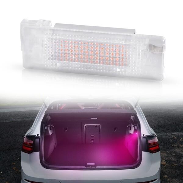 POPMOTORZ フォルクスワーゲン LED ラゲッジルームランプ(VW)ゴルフ5/ゴルフ6/ゴルフ7 ピンクラゲッジランプ 純正交換 GTI MK5 MK6 MK7 LEDルームランプ ラゲージランプ商品コード：55073538187型...