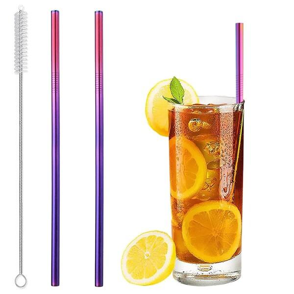 マイストロー 2本 ステンレス ストロー 洗浄ブラシ付 繰り返し使える エコ 細い 口径6mm×長さ210mm (カラー A)商品コード：55073546202サイズ：径6mm×長さ210mmカラー：カラー A【 ストロー セット 内容 】...