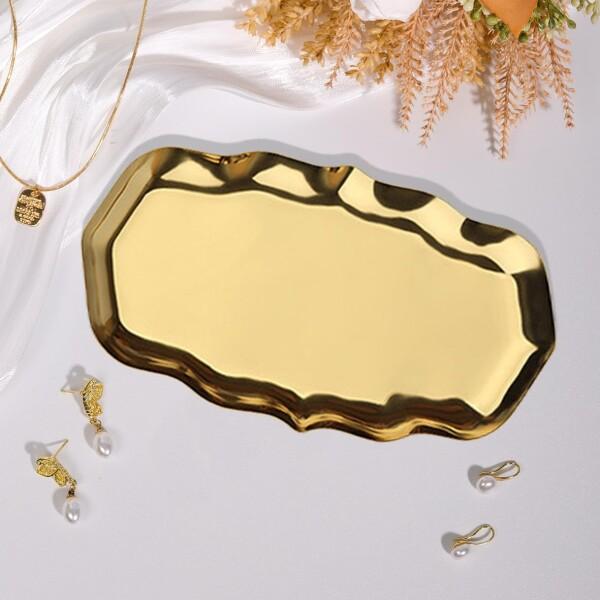 不二玩家 コイントレー おしゃれ お会計トレー キャッシュトレー おしぼりトレー 釣り銭トレー (ゴールド)商品コード：55073549000型番：ME046サイズ：長さ22cm x 幅10.5cm x 高さ1cmカラー：ゴールド【商品仕様...