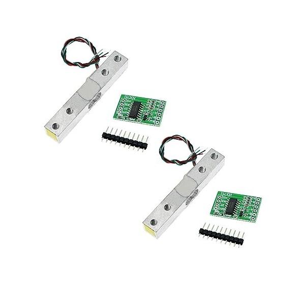 1KG 5KG 10KG 20kg Load Cell Weight Sensor Electronic Kitchen Scale with HX711 AD Weighing Module (2sets 10KG)商品コード：55073...