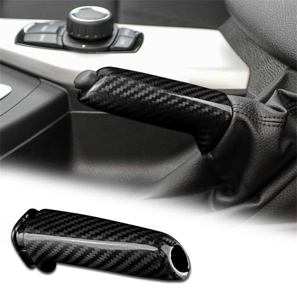 AIRSPEED BMW 1 2 3 4シリーズGT F20 F21 F22 E90 F30 F31 F36 M3 M4 F80 F82 X1 E84専用 アクセサリー 内装 パーツ リアルハード カーボンファイバー製 ブレーキレバー デコ...