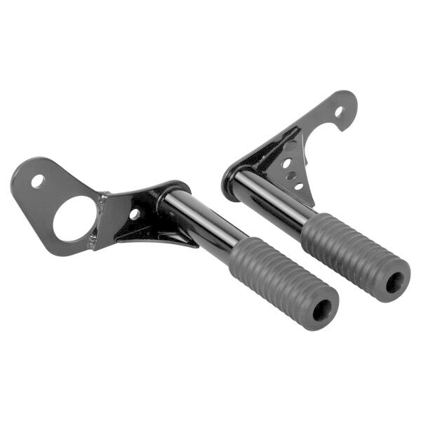 HDBUBALUS バイク用 パッセンジャー フットペグ クラッシュバー フレームスライダー スチール 耐久性 保護 ハーレー ソフテイル ストリートボブ ローライダー 2018-2022 対応 ブラック商品コード：55073556670型...