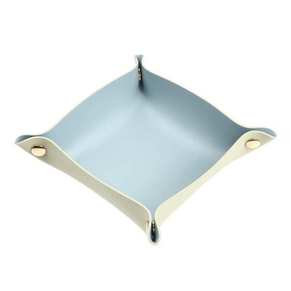 VOLAN 折りたたみ レザー トレイ 玄関 リビング デスク 小物入れ アクセサリー 収納 卓上 トレー (グリーン ( Sサイズ ))商品コード：55073560930サイズ：長さ16cm x 幅16cm x 高さ4.5cmカラー：グリ...