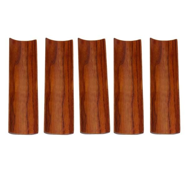 NUOLUX 木製おしぼりトレイ 5個セット ナチュラルデザイン 卓上収納トレー タオル置き ジュエリー 化粧品 オーガナイザー 7.1インチ角 軽量238G商品コード：55073563233型番：F4835FE509MTカラー：pic. ...