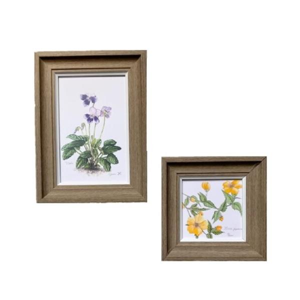 milkcat フォトフレーム 額 デザインフォトフレーム 樹脂 ＰＳフォーム プレキシガラス 軽量 置き掛け両用 (A モカグレー2種セット)商品コード：55073564188型番：MC2203-36Aサイズ：ハガキ, スクエアカラー：A...