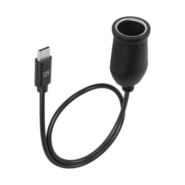 SinLoon車載シガーソケットメスUSB Type-cオス9-20VPD車載充電器Type-cメス接続アダプタ (12V, 0.5M)商品コード：55073564714型番：12Vサイズ：0.5MType-CポートにはPD誘導チップが含ま...