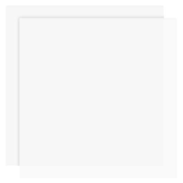 BENECREAT 2枚 シリコンシート シリコンマット 正方形 ホワイトスモーク 200x200mm 厚さ3mm 耐熱プレースマット キズ防止 滑り止め商品コード：55073568230型番：AJEW-WH0248-457B-02-JPサ...