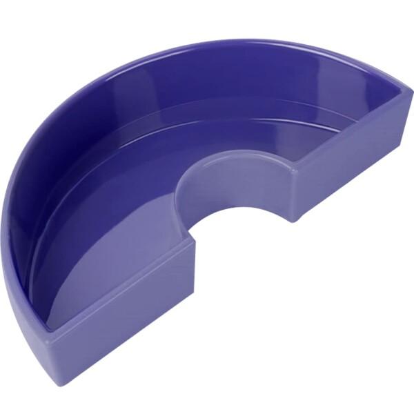 HIGHAWK花器 華道 生け花用 水盤 花瓶 半円 挿花 フラワーベース フラワーアレンジメント 卓上 和室 いけばな道具（ブルー）商品コード：55073568554型番：CHQ2サイズ：1個カラー：ブルー?仕様:小原流花道生け花用花器・...