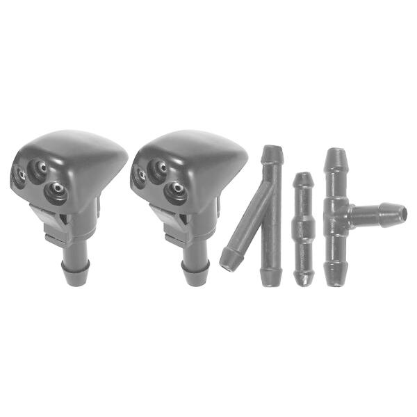 ACROPIX ウォッシャーノズル フロントガラス 洗車用 車用 水噴霧 拡散 ノズル Kiaに対応 Sorentoに対応 品番 10350074 3個コネクタ付き 1セット商品コード：55073574367型番：accar21101801...