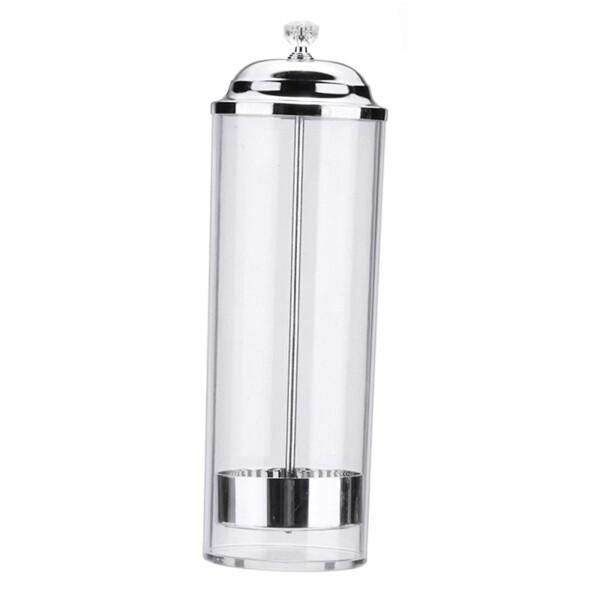 Fenteer ストローディスペンサー商品コード：55073578576型番：Style-2サイズ：27x8cmカラー：シルバーカウンターやテーブルトップにクラシックでレトロな雰囲気を加えましょうふたを引き上げるだけで、指先にたくさんのスト...