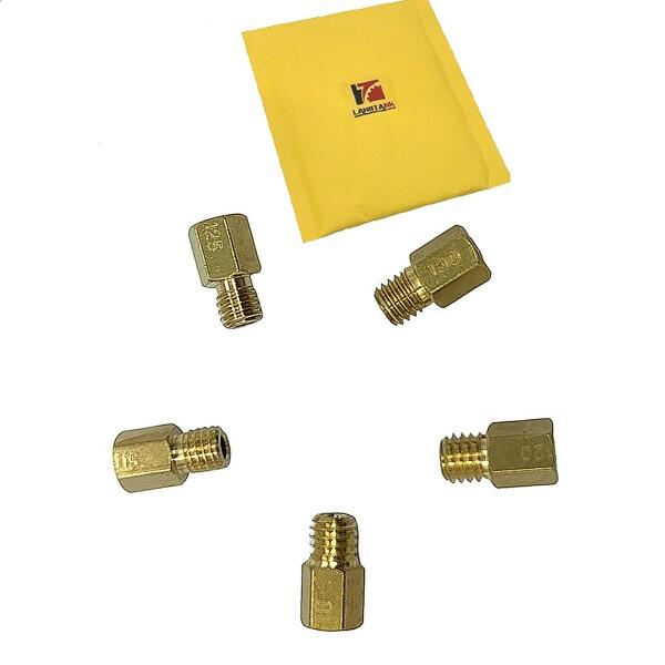 バイク用品 メインジェット 5オーバーサイズメインジェットセット ミクニ 六角大 4/042 VM/TM/TMX RX100 AX100 TM24 27 28 18-1142商品コード：55073578854型番：LT-0056部品番号:1...