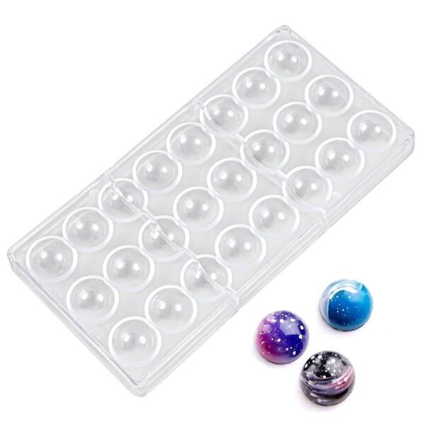 チョコレート型 チョコレートモールド 3D ケーキモールド 半球 バレンタイン DIY (ドーム)商品コード：55073579017型番：mold002カラー：クリア?サイズ:27.5cm×13.5cm×2.5cm?一個あたりのサイズ:約3...