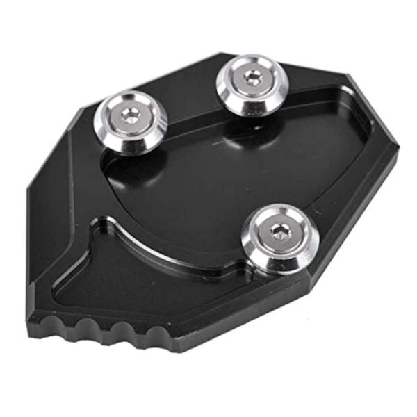 YUANYE バイク サイドスタンド プレート キックスタンド プレート 汎用 適用車種 2006-2015 ZX14R /ZX14/ZX1400/ZZ-R1400/GTR1400 (ブラック)商品コード：55073580826型番：LJQ...