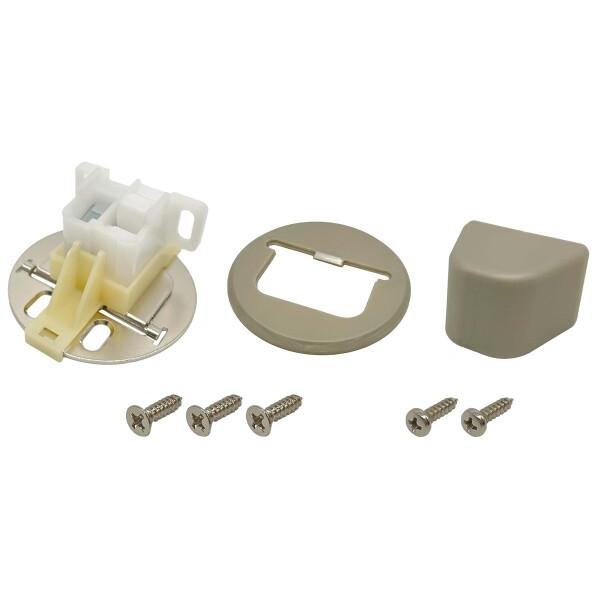 ムラコシ精工 マグネットドアストッパー MDS-1 室内開きドア用 シルバー商品コード：55073586490カラー：シルバー室内開きドア用、床付けのドアストッパーです。開いた位置でドアを自動ロックします。解除は扉を引くだけ、腰を落として金...