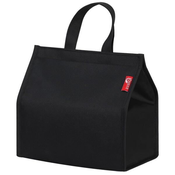 RVSNQ ランチバッグ 保冷 小型 お弁当 持ち手つき お手入れ簡単 耐久性 軽量 保冷ランチバッグ 通勤、通学、桜鑑賞、旅行に適合(ブラック)商品コード：55073601277型番：RVSNQカラー：ブラック【サイズと断熱性】このランチ...