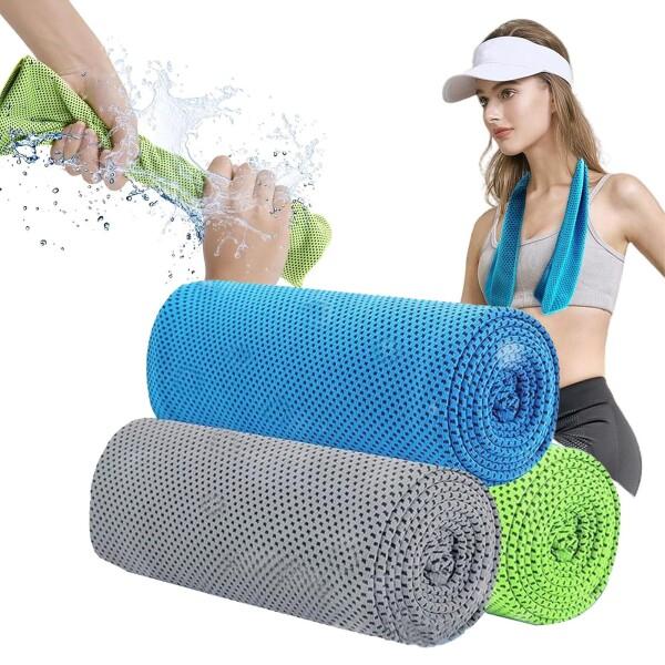 冷却タオル 冷感タオル 熱中症対策 30cm×100cm  何度も使える クールタオル 瞬間冷却タオル冷感タオル 熱中症対策商品コード：55073603190型番：2405509LCX08-QLMJ03YZWJP2-001サイズ：100*3...