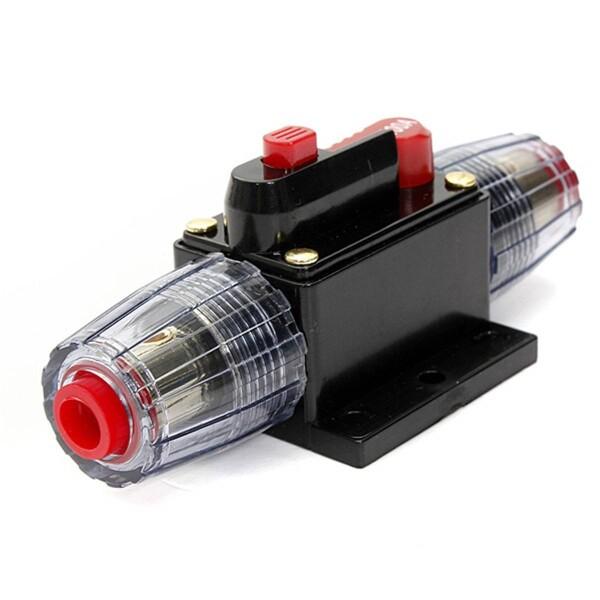 zmart DC12V 100A サーキットブレーカー 8ゲージ 車 トラック オーディオ リセット可能 ヒューズ アンプ 過負荷保護 ヒューズホルダー 8ゲージ配線 自動車用ヒューズ 過電流保護 電源保護 回路遮断器 リセット可能ブレーカ...