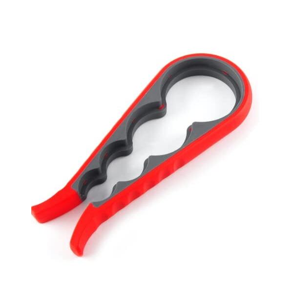 FUNKID 栓抜き 万能蓋開け 蓋開け器 多機能4イン1缶切り 多機能オープナー セット 飲料/調味料/ビールなどの瓶 ビンの蓋商品コード：55073606885型番：kaipingqi-hong-534-1555080951カラー：レッ...