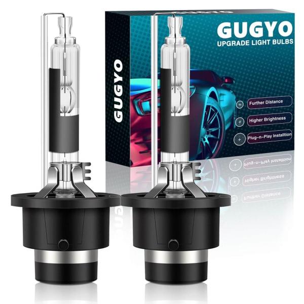 GUGYO D4R HID バルブ 6500K 車用 HID ヘッドライト D4R 純正交換用 自動車用バルブ HIDライト12V 35W 2年保証 2個入商品コード：55073912610型番：D4R-6500Kサイズ：D4R 6500K...