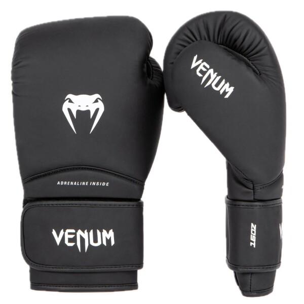 Venum Contender, Guanti da Boxe商品コード：55073920216型番：VENUM-05105サイズ：12ozカラー：ブラック×ホワイトVENUM ボクシング グローブ CONTENDER 1.5 BOXING...
