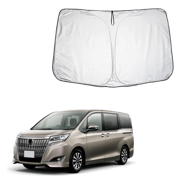 車用サンシェード 前面のウィンドウ トヨタ エスクァイア 80系 85系/プリウス 30系 40系 50系 2015~2021/プリウスPHV ZVW35 2012〜2021 に対応 厚みを増した コンパクト収納 収納袋付商品コード：550...