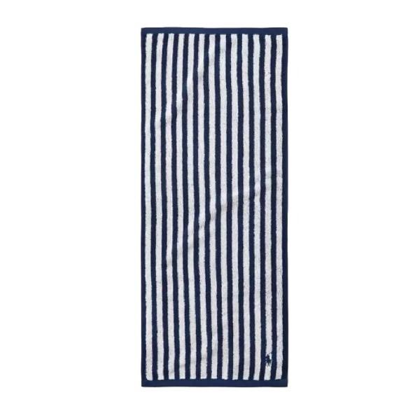 RALPH LAUREN ラルフローレン バスタオル 65x120cm レストンストライプ ネイビー Ralph Lauren Bath Towel 65x120cm Reston Stripe商品コード：55074188425型番：361...
